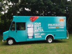 Healthy Water Truck Wrap - THE BIG AD