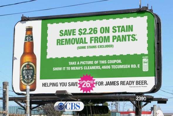 James Ready Beer Co-Marketing Billboards - THE BIG AD