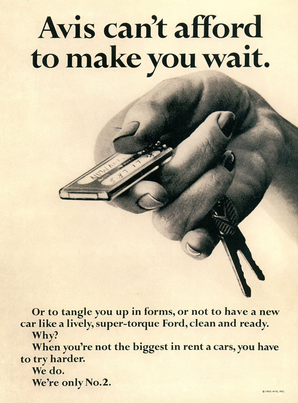 You Can't Get More Honest Than This Self-Deprecating Ad | Avis - THE BIG AD