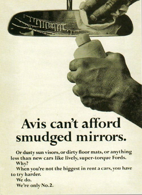 You Can't Get More Honest Than This Self-Deprecating Ad | Avis - THE BIG AD