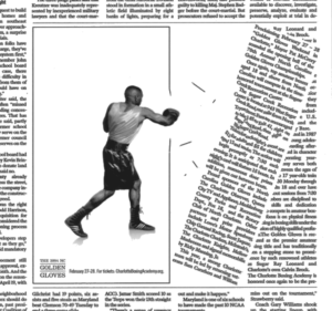 Demonstrating the Product in Print | Boxing Golden Gloves Competition ...