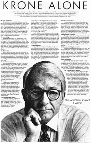 Advertising Advice: Helmut Krone - THE BIG AD