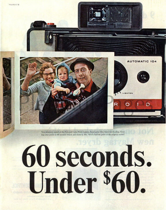 Demonstration Ad | Polaroid Instant Camera - THE BIG AD