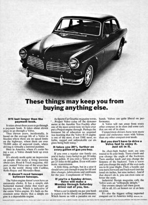 Volvo's Great Ads of the 1960s, 70s and Today - THE BIG AD