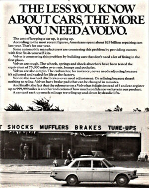 Volvo's Great Ads of the 1960s, 70s and Today - THE BIG AD