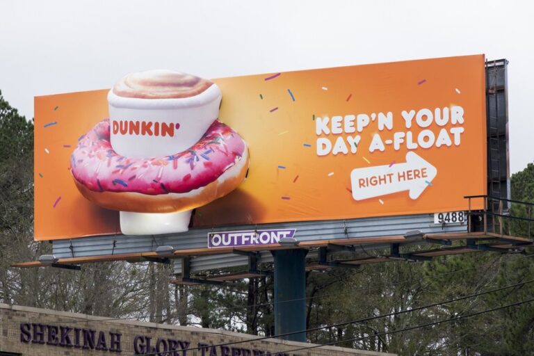 Analogy Headline Billboard | Dunkin Donut - THE BIG AD