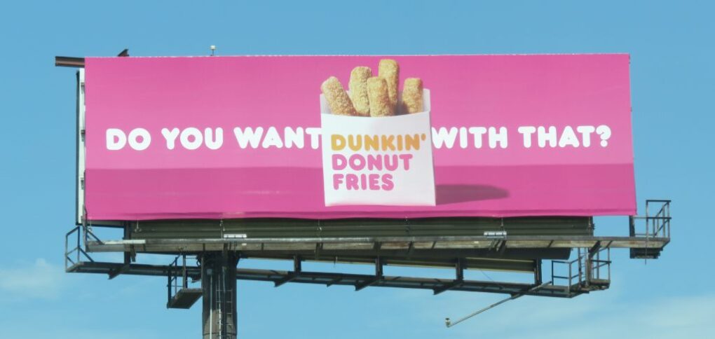 'Fill-In the Blank' Headline | Dunkin Donut - THE BIG AD
