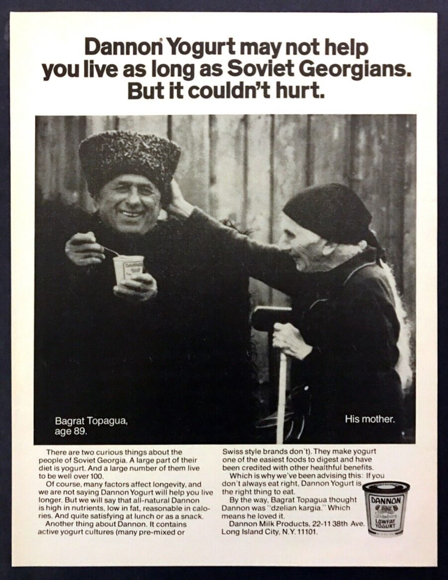 Authenticity and Credibility in Advertising Design | Dannon Yogurt - THE BIG AD